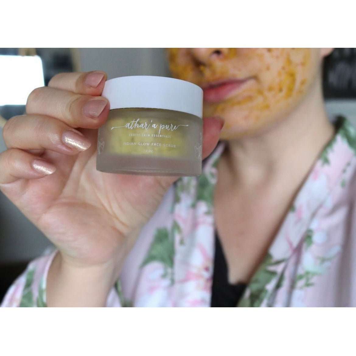 Best Face Exfoliator - Natural Vegan Face Scrub | Athara Pure - Athar'a ...